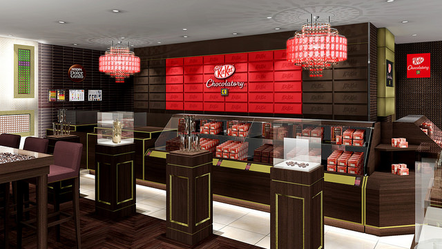 First Kit Kat Chocolatery shop with cafe opens in Kyoto! New ...