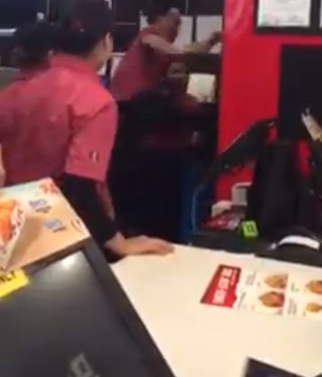 Fly-kicking good?! KFC Malaysia apologises after employees brawl in ...