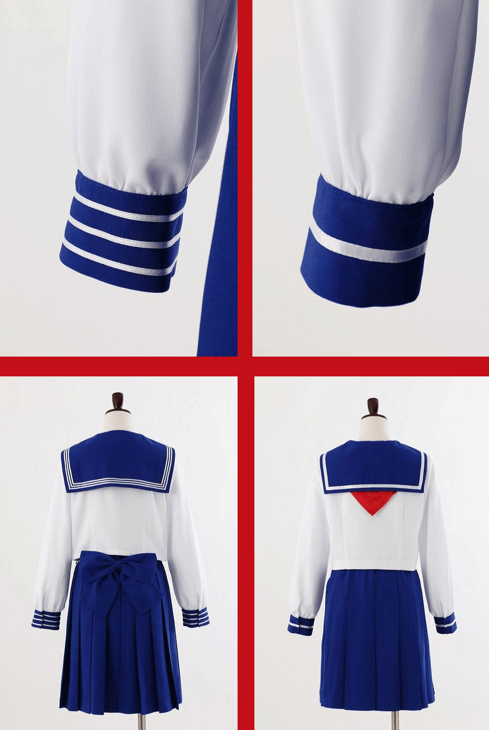 Cosplay as Sailor Moon’s classmates with official uniforms of the anime ...