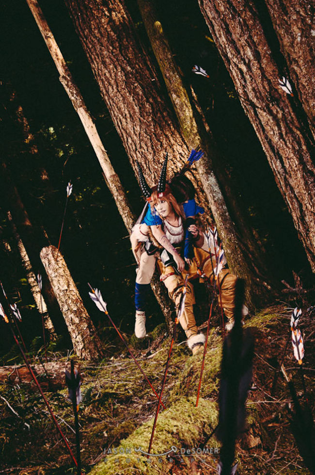 Wander through the forest with Princess Mononoke in these beautiful ...