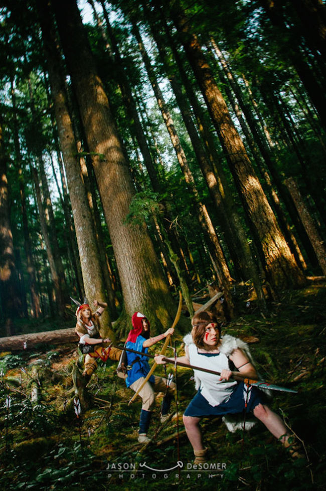 Wander through the forest with Princess Mononoke in these beautiful ...