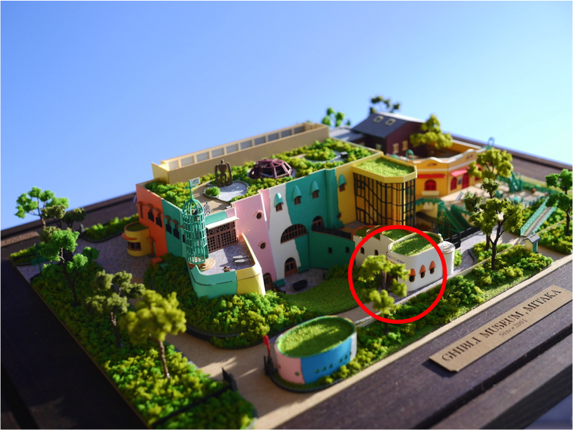 The amazing papercraft model from the Ghibli Museum — see the museum in ...