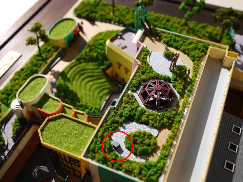 The amazing papercraft model from the Ghibli Museum — see the museum in ...