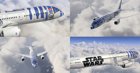 R2-D2 jet takes to the skies in the most dramatic airline commercial we ...