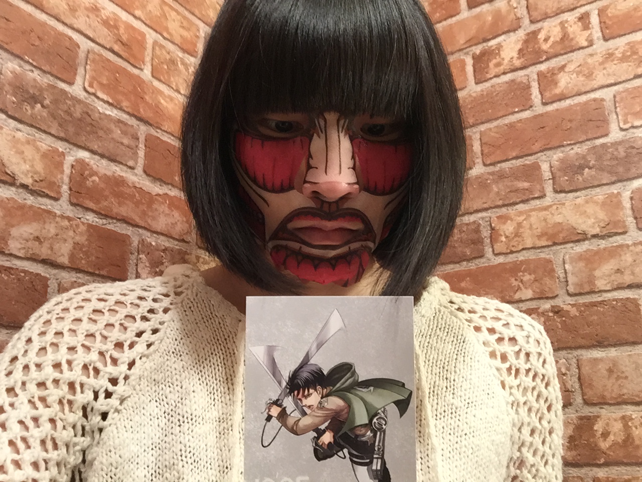 We are officially colossal with these free Attack on Titan face packs ...