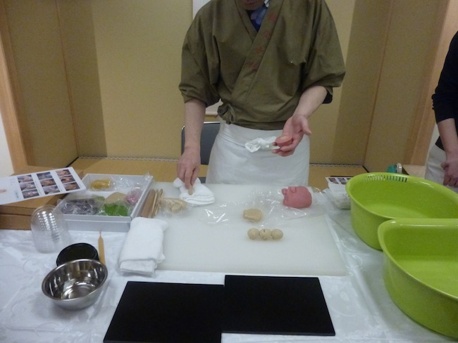 We spend a morning with an expert wagashi chef creating no-bake ...