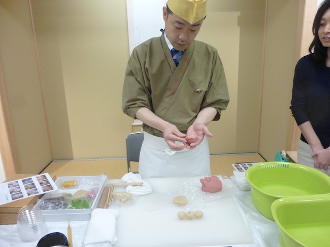 We spend a morning with an expert wagashi chef creating no-bake ...