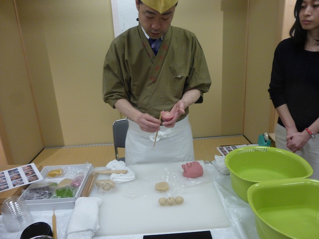 We spend a morning with an expert wagashi chef creating no-bake ...