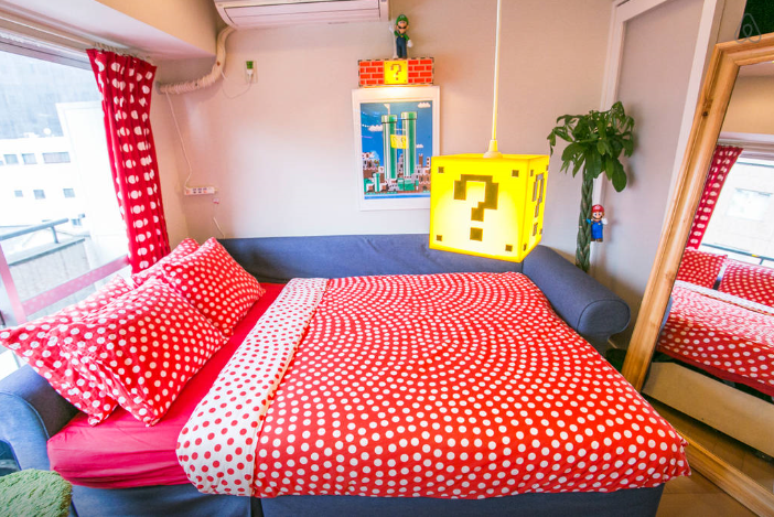 Mario World: The awesome Nintendo-themed apartment you can rent for ...