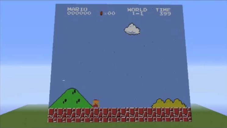 Dedicated fan recreates video play-through of Super Mario Bros… in ...