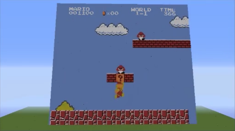 Dedicated fan recreates video play-through of Super Mario Bros… in ...