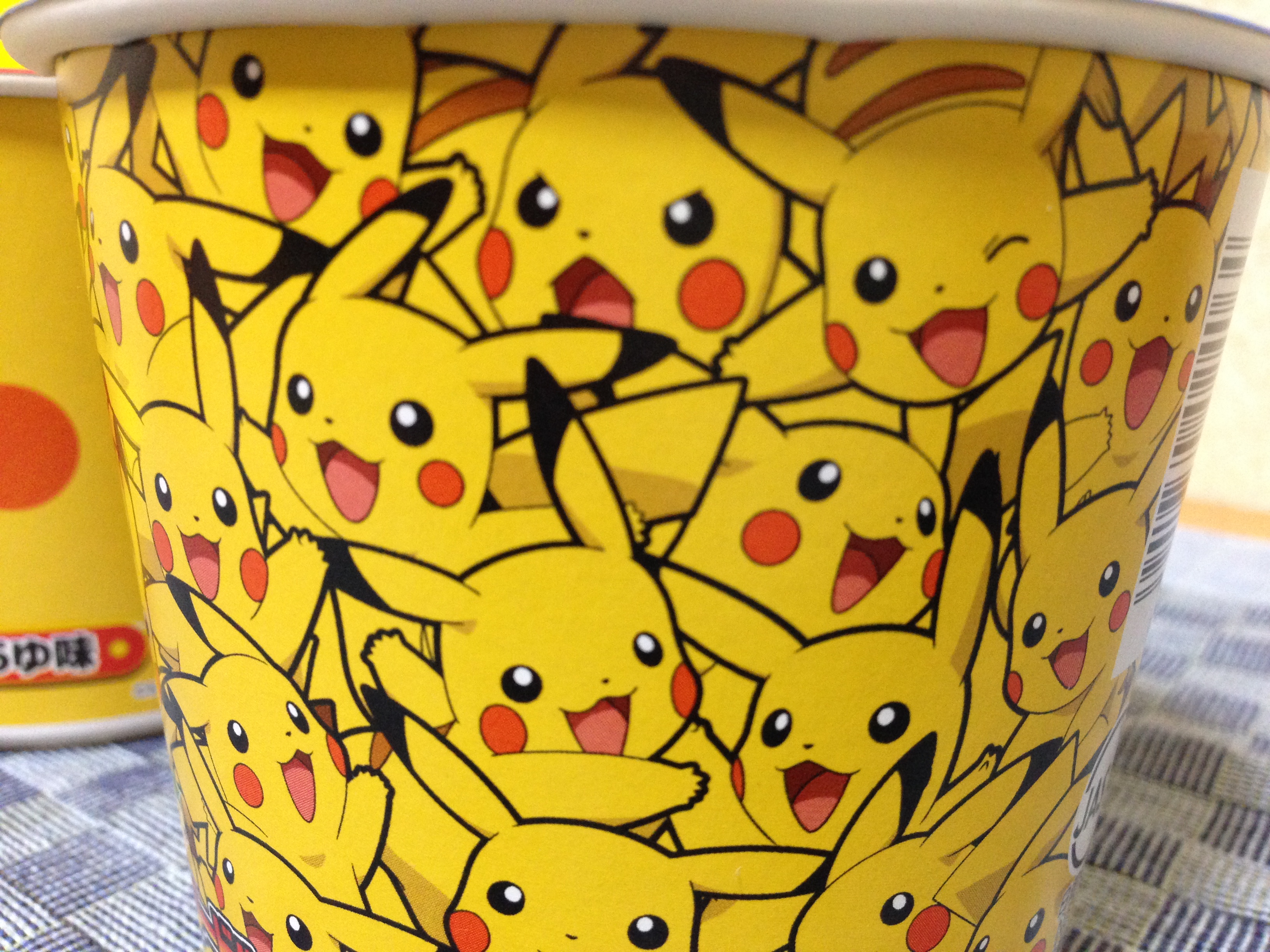 Pikachu instant ramen costs less than a buck, would be awesome even ...