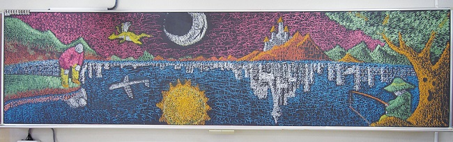 Blackboard art contest produces entries that will take your breath away ...