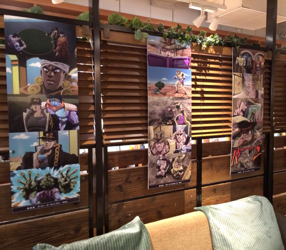 We visited the new JoJo’s Bizarre Adventure Café and really liked the ...