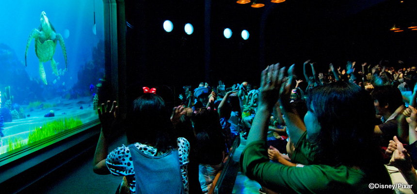 Need life advice? The Turtle Talk attraction at Tokyo DisneySea may be ...