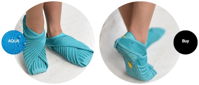 These amazing Furoshiki Shoes from Vibram are designed to literally ...