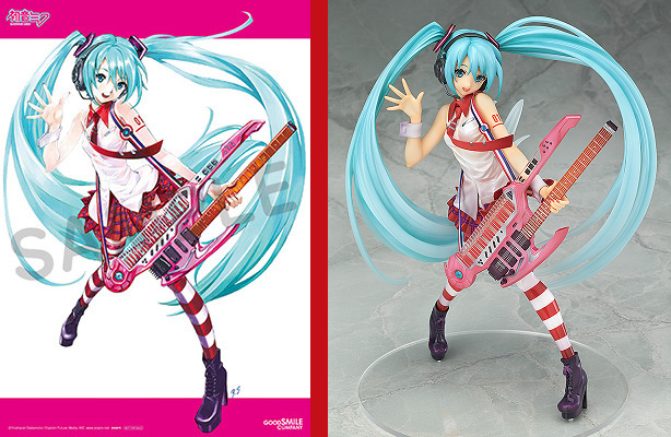 Evangelion designer’s Hatsune Miku illustration steps into the physical ...