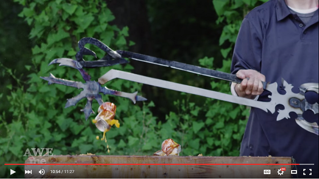 Need a real Kingdom Hearts Keyblade? Ask these guys to make it for you ...