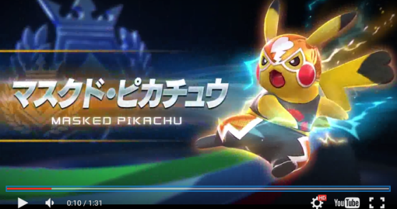 Pro-wrestling female Pikachu is ready to go off the top rope and ...