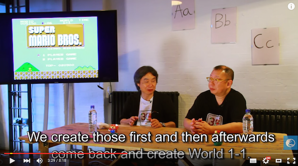 Super Mario Bros. creator explains how and why he designed World 1-1 of ...