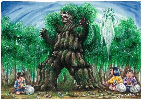 Kagawa’s Udon Monster joins Japan’s other local kaiju to help save the ...