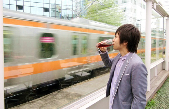 We check out the awesome Tokyo restaurant sandwiched between two active ...