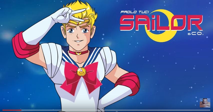 Muscly Italian men perform Sailor Moon music video, complete with ...