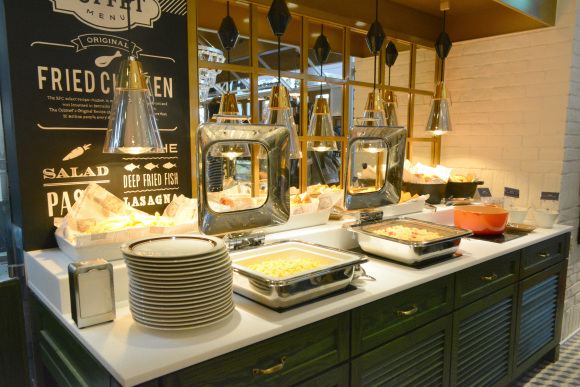 We try the sweets, soups, pastas, and fried chicken of KFC’s all-you ...
