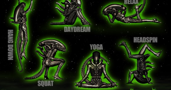 New Alien mini figurine set shows Big Chap breakdancing, daydreaming ...