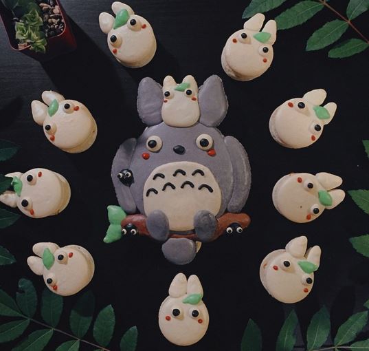 From Totoro to Sailor Moon: Macarons get delicious anime makeovers ...