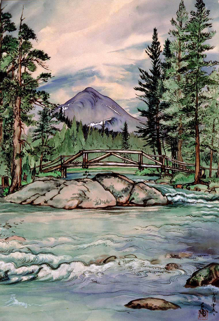 See America through the eyes of Chiura Obata, a Japanese artist from ...