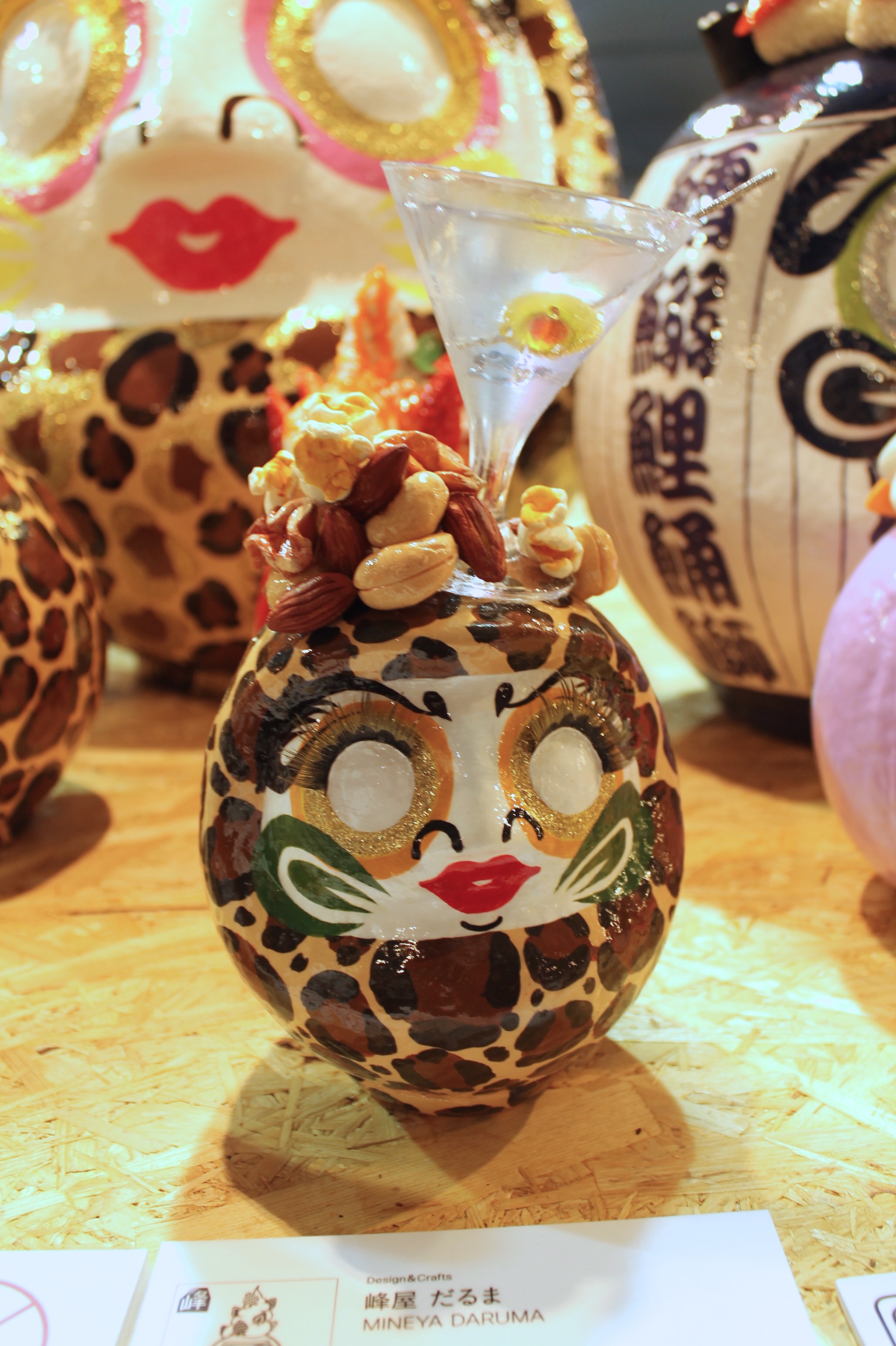 Designer makes daruma good enough to eat with sushi, parfait and fried ...