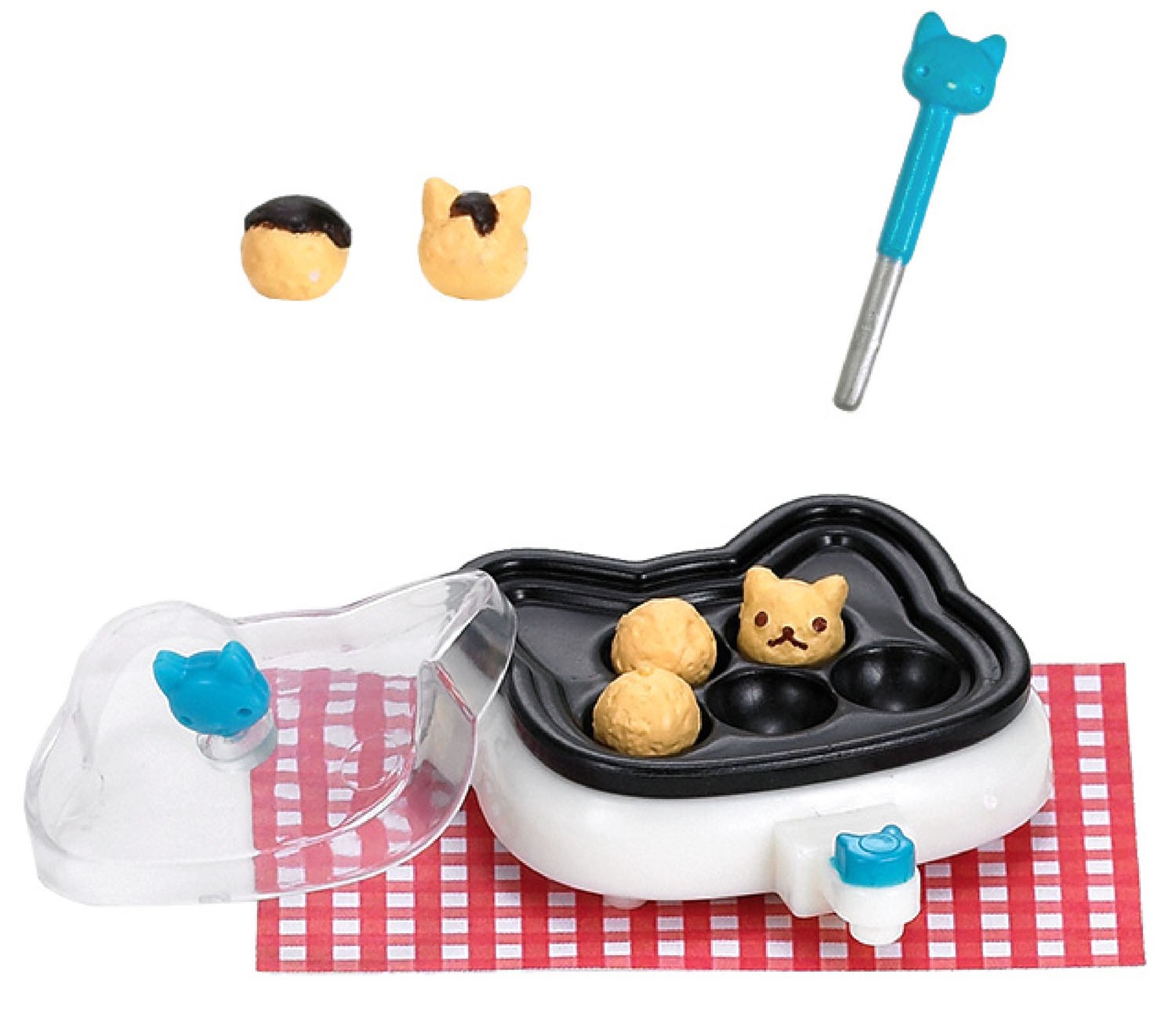 Cute cat-shaped food and kitchen appliances hit the gachapon capsule ...