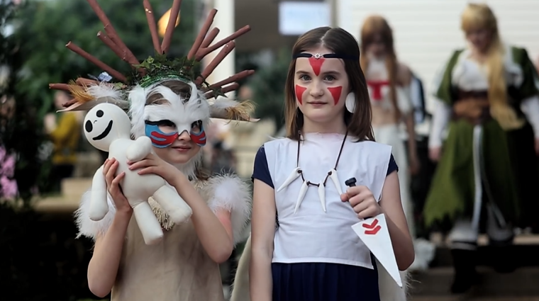Cosplaying kids steal the show as junior versions of anime and video ...