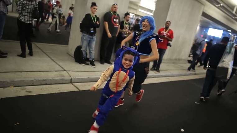 Cosplaying kids steal the show as junior versions of anime and video ...