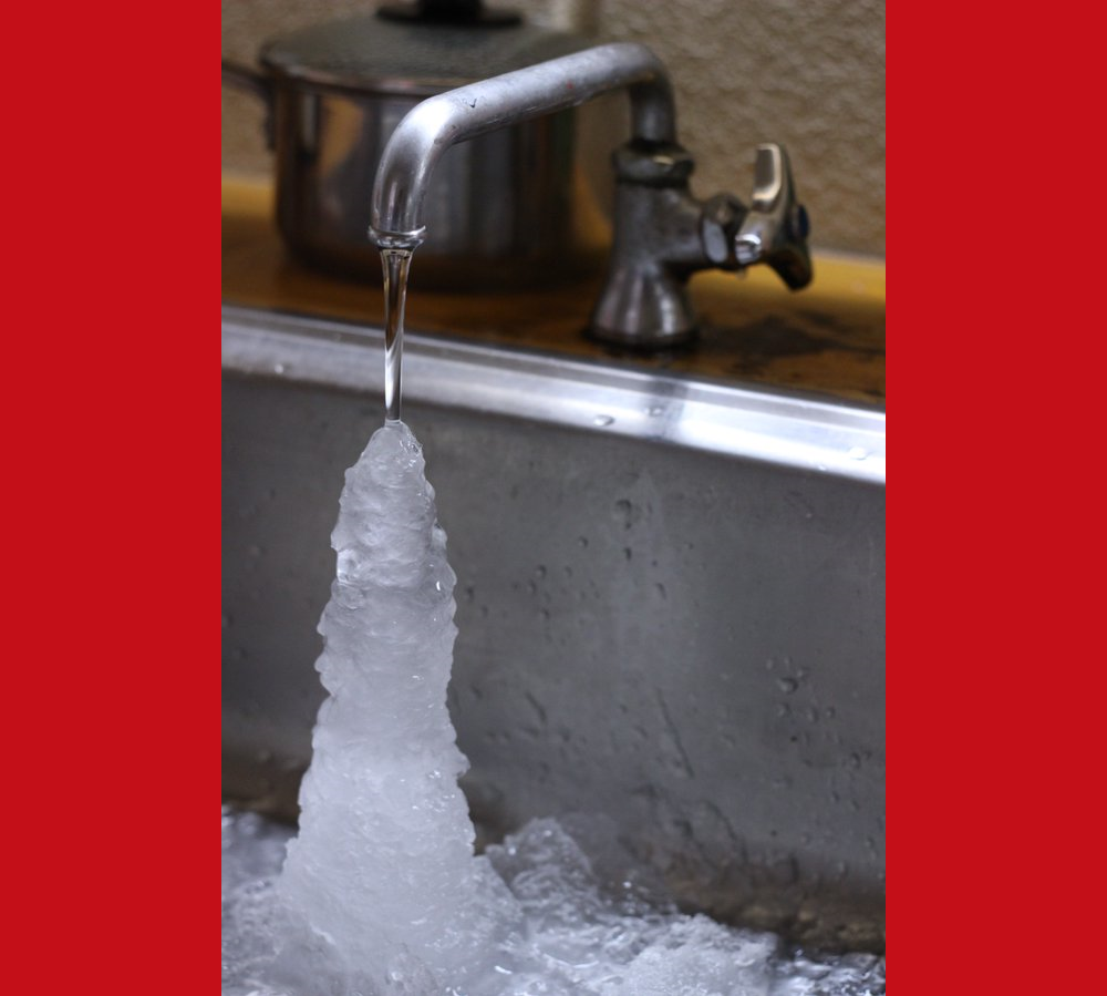 Freezing temperatures in Japan turn inn’s hot spring water to ice ...