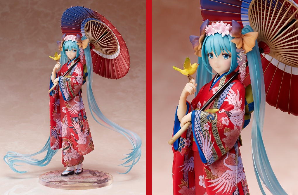 Kimono-clad Hatsune Miku figure proves she’d have looked just fine in ...