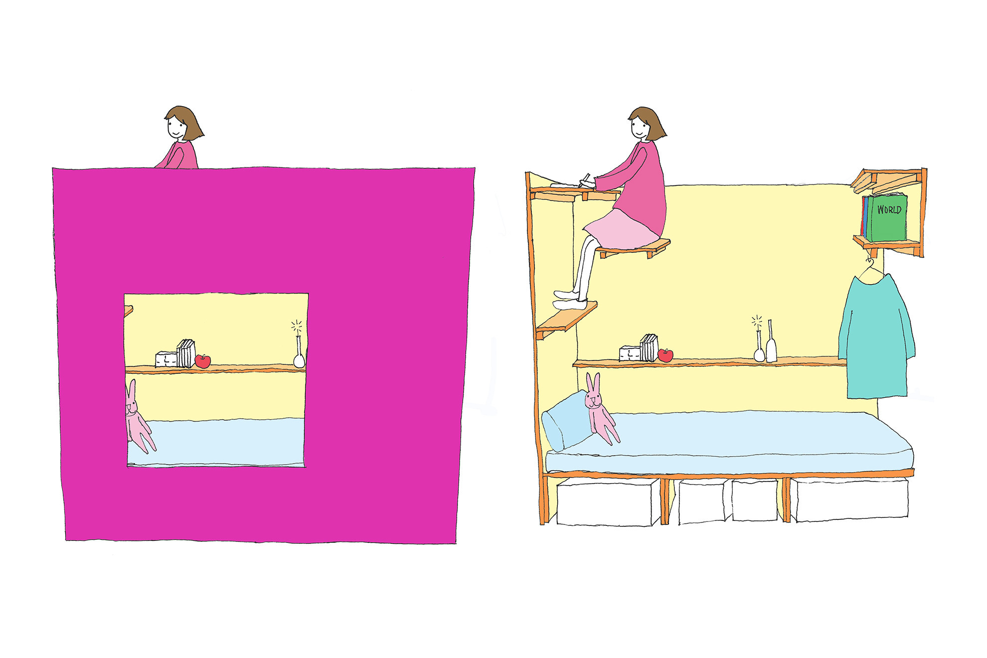 Japanese interior micro-houses and study spaces: Great for work-at-home ...