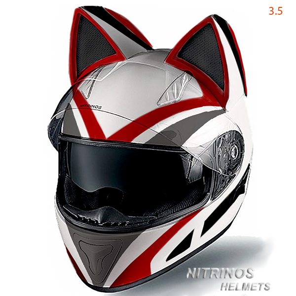 Neko motorcycle helmets featuring cute cat designs are purr-fect for ...