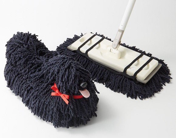 Mop dogs are here to clean your floors with their furry bodies ...