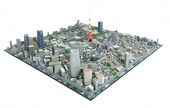 Hang a Japanese city on your wall with these amazingly detailed 3-D ...