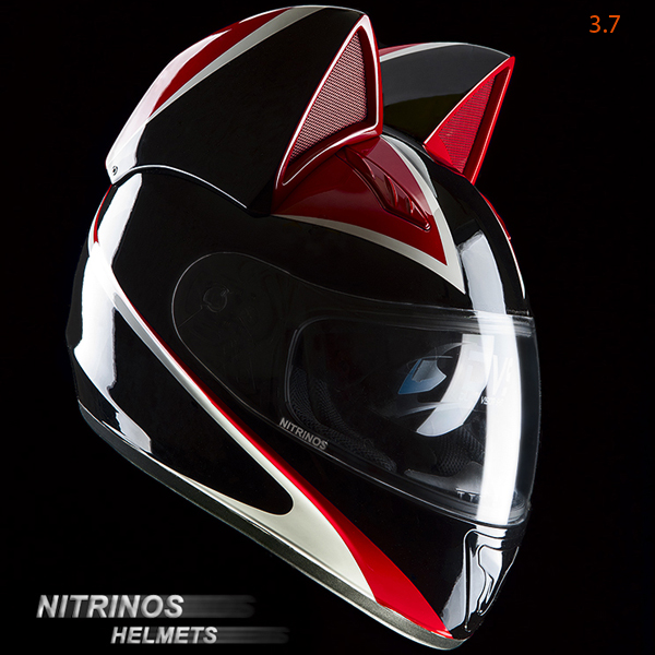 Neko motorcycle helmets featuring cute cat designs are purr-fect for ...