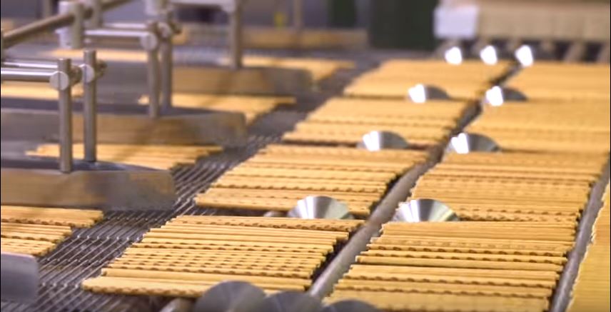 Get a behind-the-scenes look at how Pocky is made in this short clip of ...