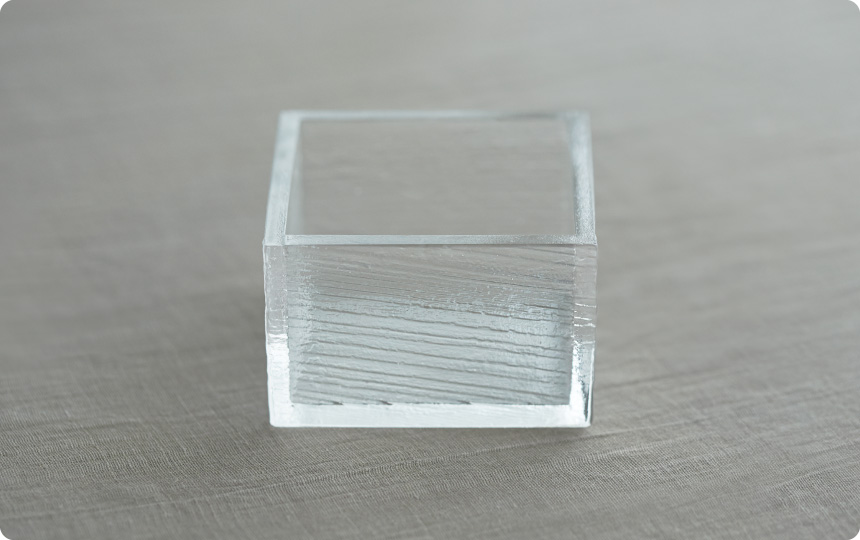 Chill your sake in this stylish ice-like drinking vessel, offered for a ...