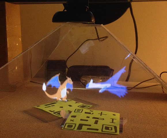 Pokémon fan creates spectacular 3D hologram battle dome entirely from ...