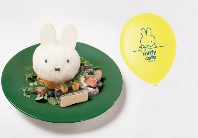 Miffy Cafe in Shibuya looks so deliciously cute we could eat it right ...