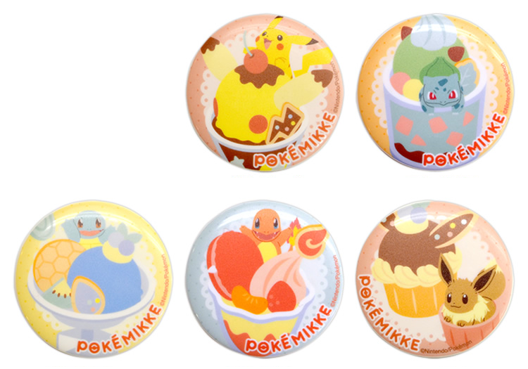 Pokémon parfait pins, plates, and key chains are positively precious ...