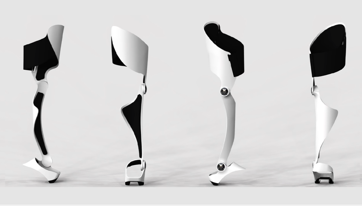 Futuristic “wearable chair” exoskeleton allows you to sit while ...