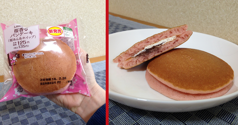 What are you waiting for? Sakura pancakes are in Japanese convenience ...