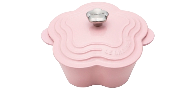 Bring spring into your home with pink flower-themed Le Creuset pots and ...